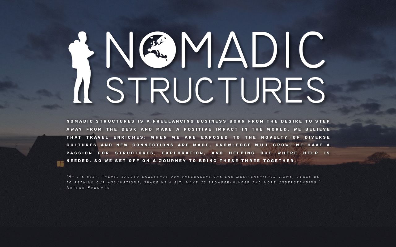 Nomadic Structures